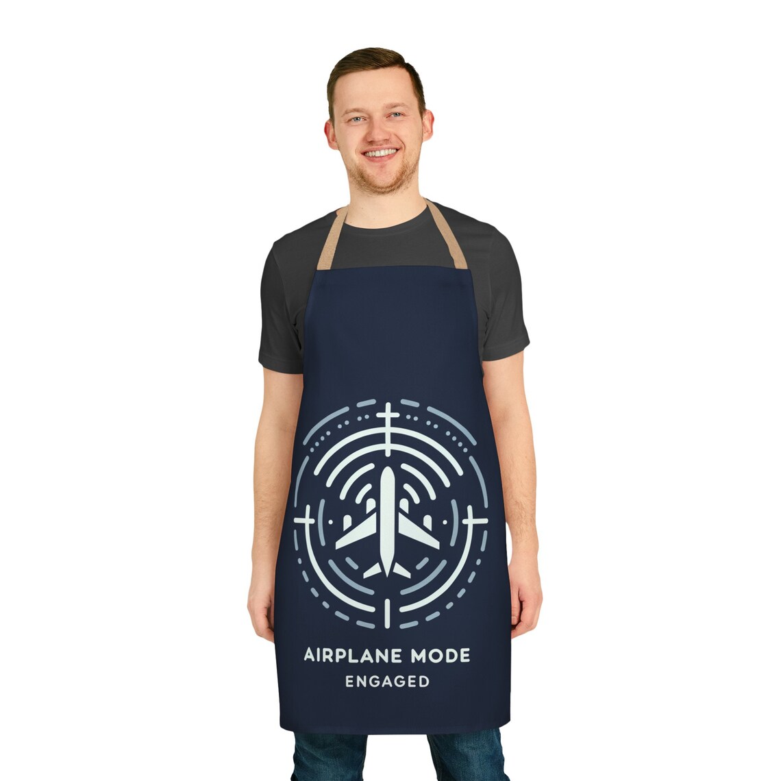 Airplane Mode Engaged Apron: Personalized Chef Apron With Modern ...