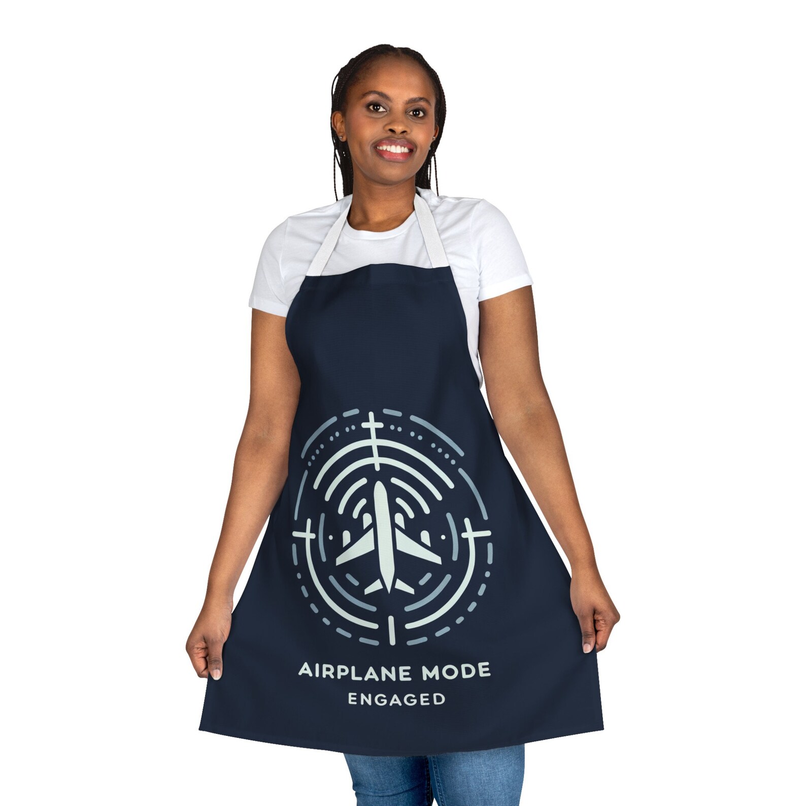 Airplane Mode Engaged Apron: Personalized Chef Apron With Modern ...