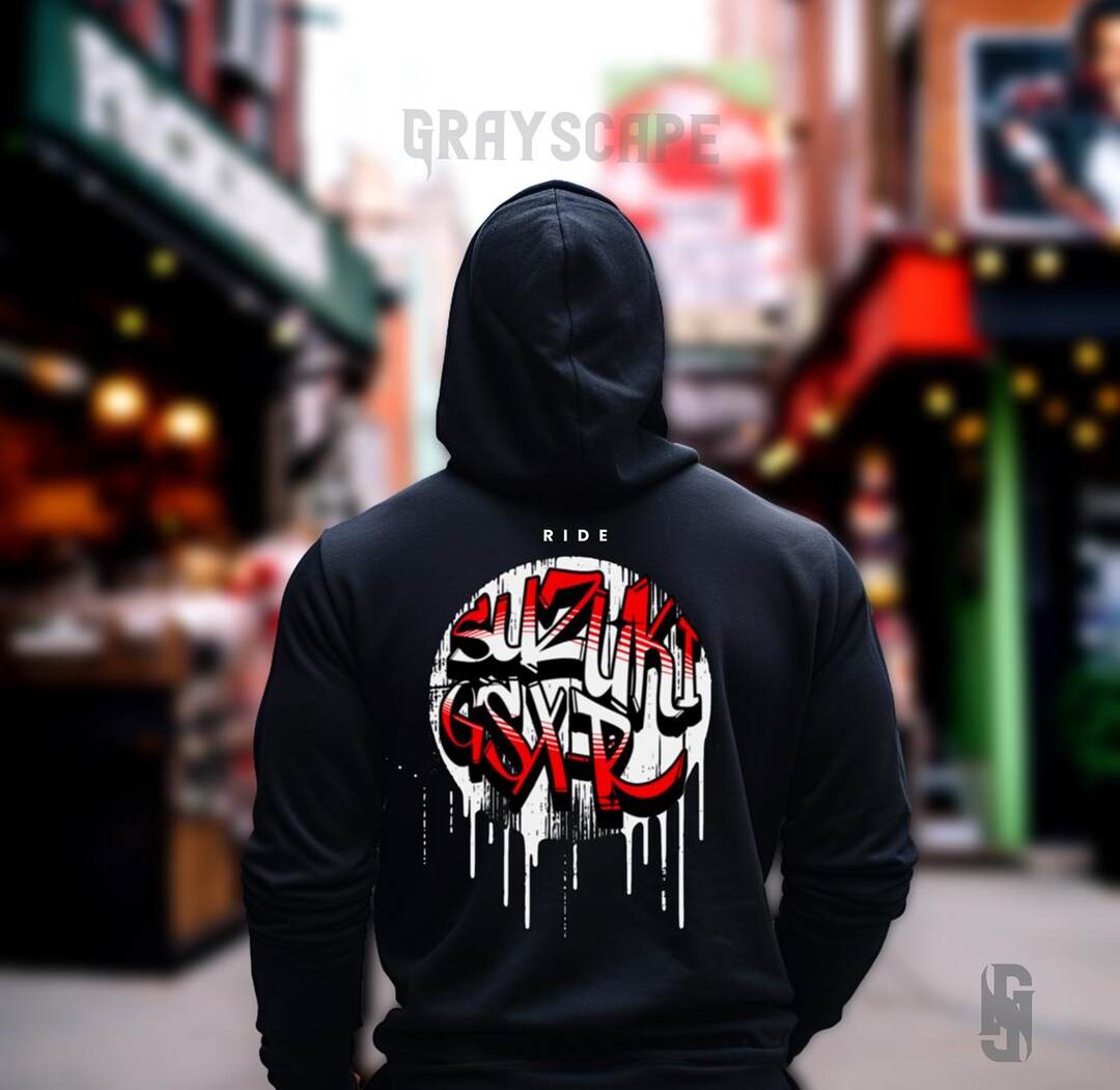 Suzuki GSXR Graphic Hoodie: Streetwear Motorcycle Moto Gift - Etsy