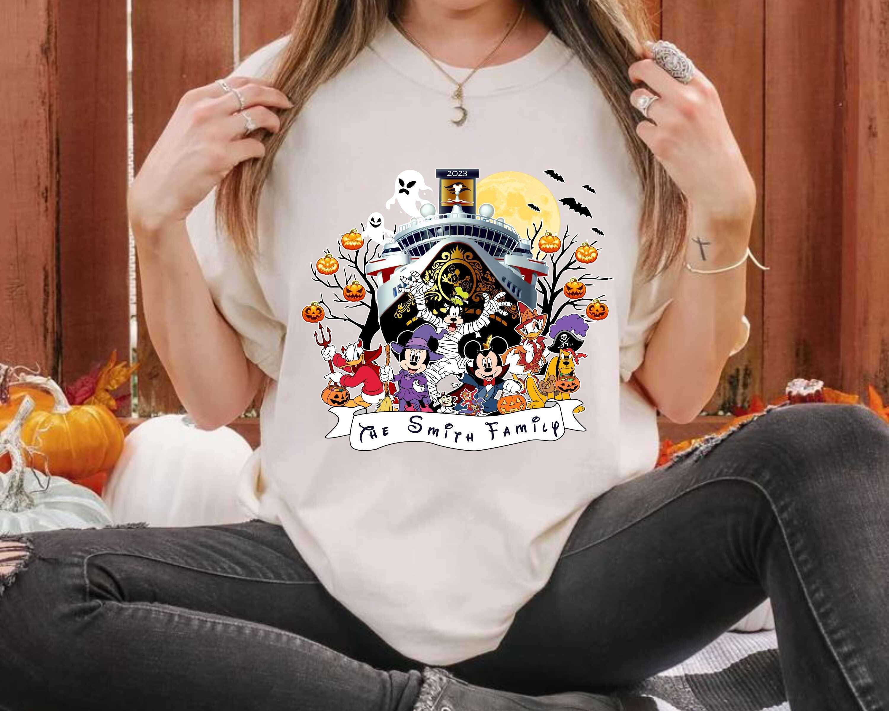 Mickey Mouse Costume Boo Horror Halloween Comfort Colors T-shirt ...