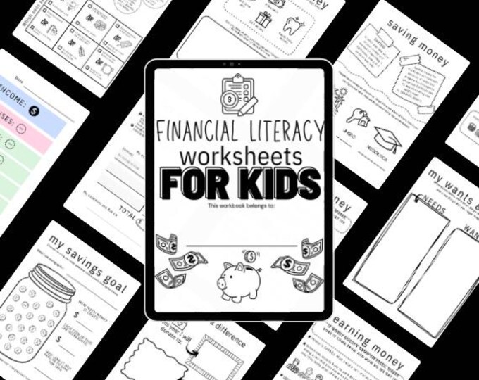 Financial Literacy Game for Kids | Printable Budgeting Activity | Learn ...