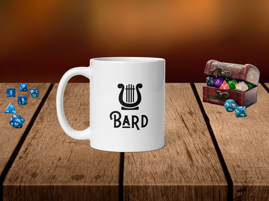 D&D Bard Class Mug Dnd Mug, Dungeons and Dragons, Dnd Gift, Ceramic, 11 ...
