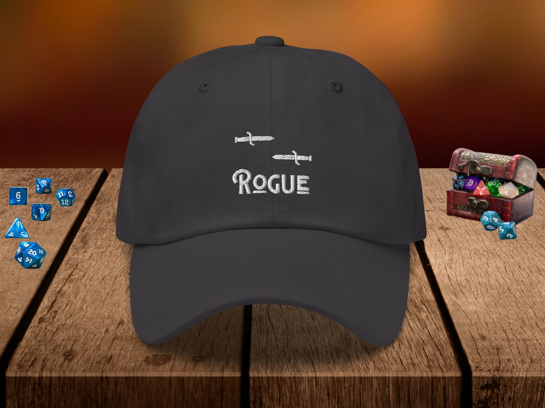 Embroidered D&D Rogue Class Hat - Classic Cotton Twill Dad Hat - Etsy