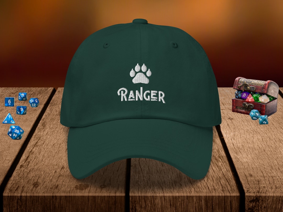 Embroidered D&D Ranger Class Hat - Classic Cotton Twill Dad Hat - Etsy