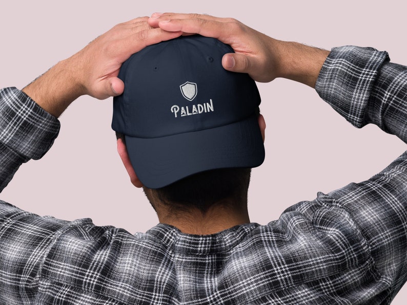 Embroidered D&D Paladin Class Hat - Classic Cotton Twill Dad Hat - Etsy