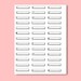 Minimalist School Printable Labels - Simple, Practical, Ready to Print ...