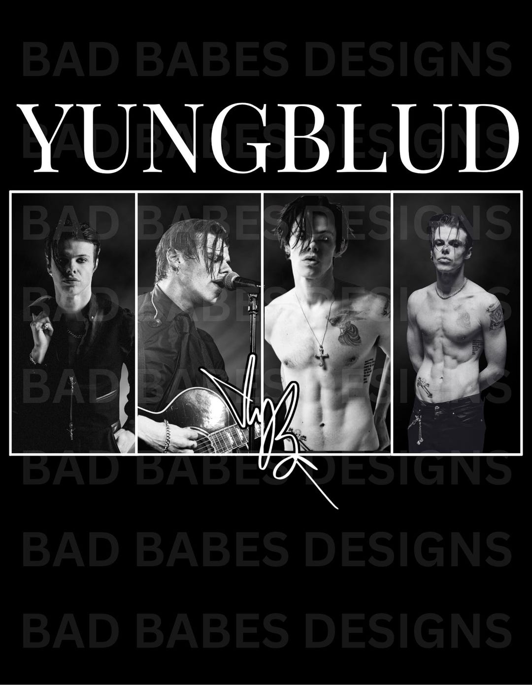 Yungblud Png, Rock Graphic Tee, Yungblud Fan Shirt, World Tour 2025 ...