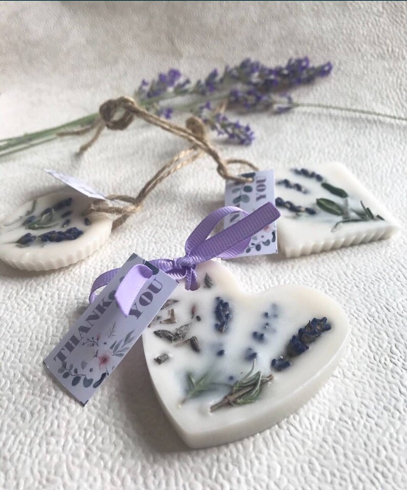 Soy Wax Sachets: Elegant Floral Air Fresheners for Wedding Favors and ...