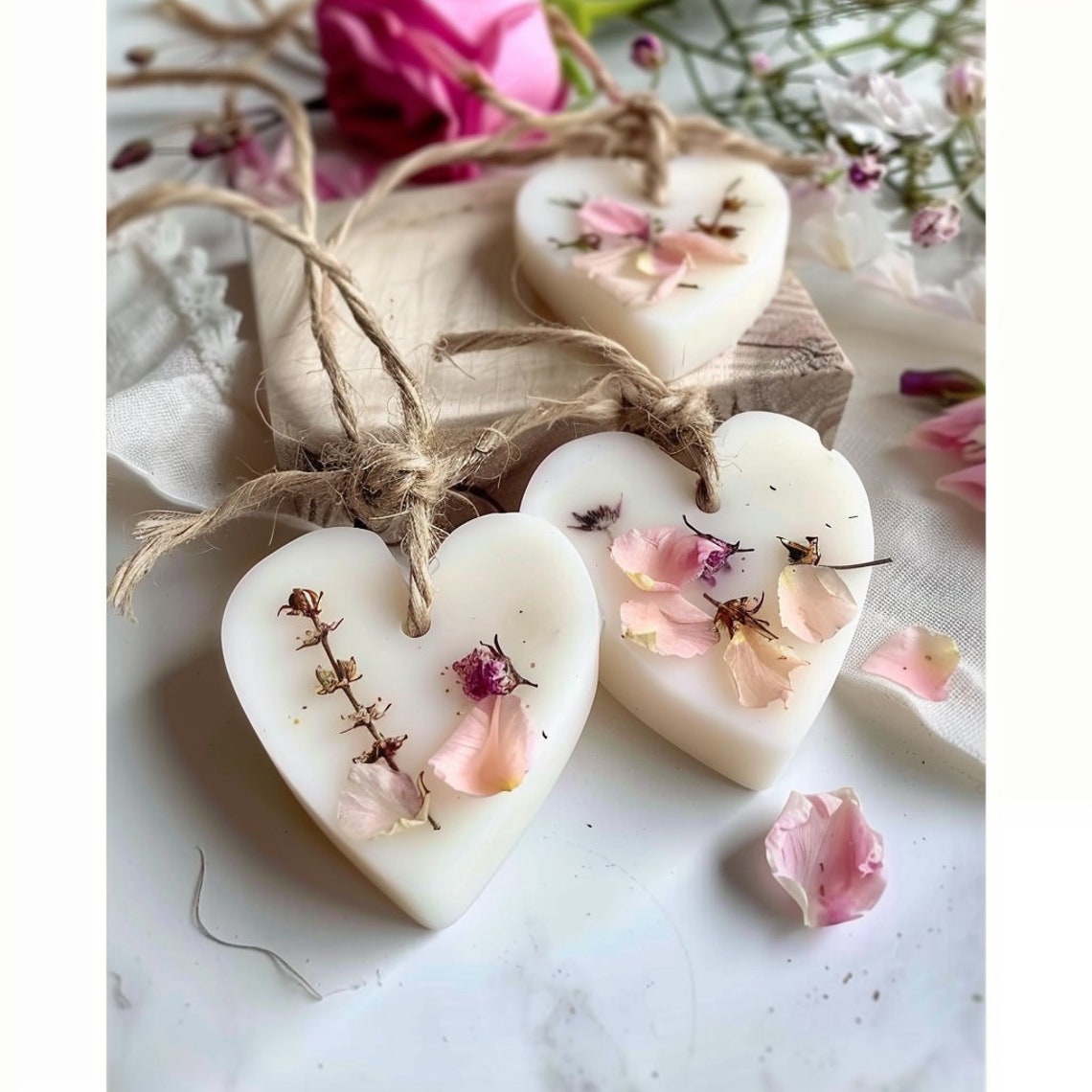 Soy Wax Sachets, Air Freshener, Floral Scents, Wedding Favors, Soy Wax ...