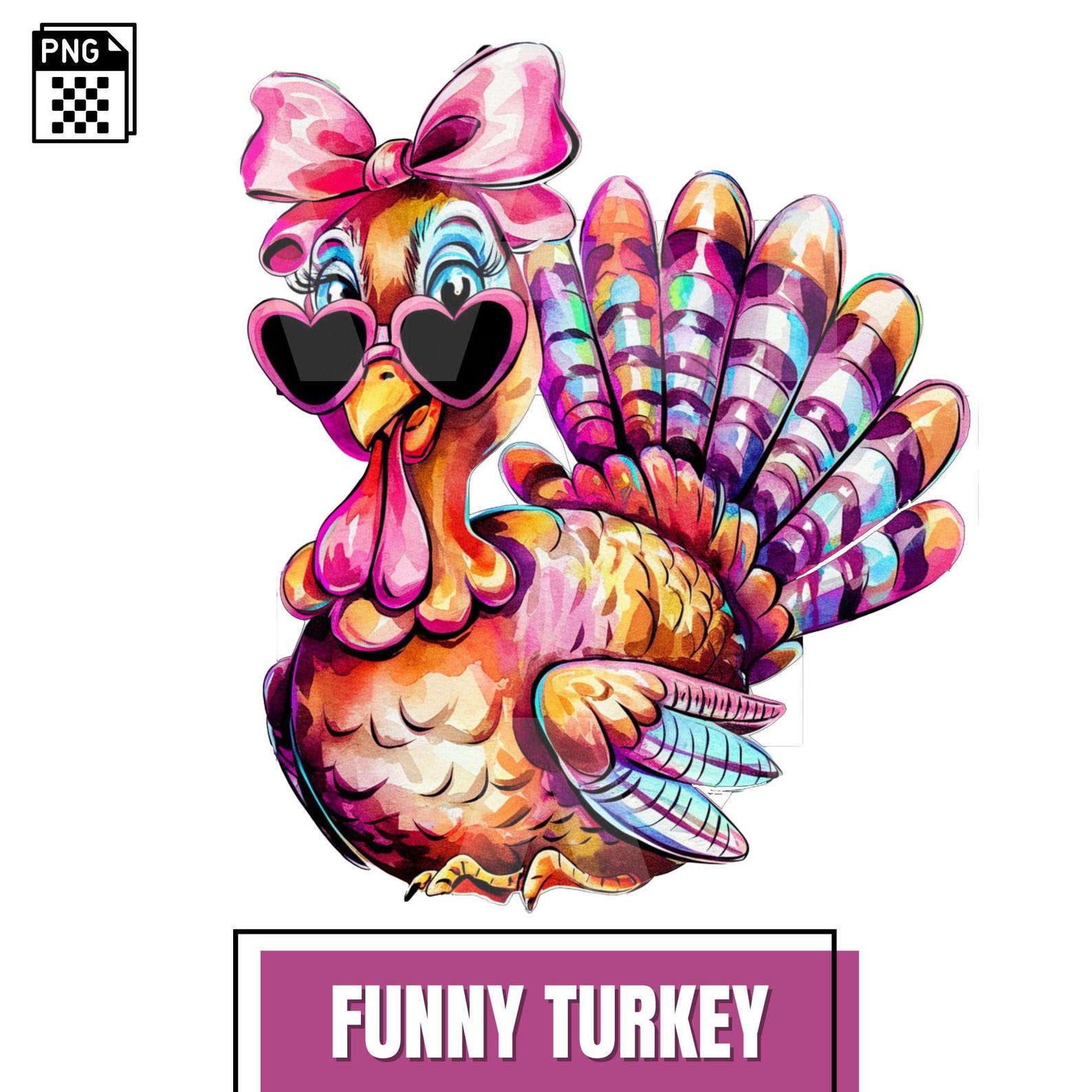 Funny Turkey Clipart High-quality Jpgs Happy Turkey Day Clipart Wall ...