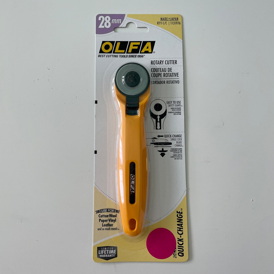 Olfa 28mm Quick-change Rotary Cutter - Etsy
