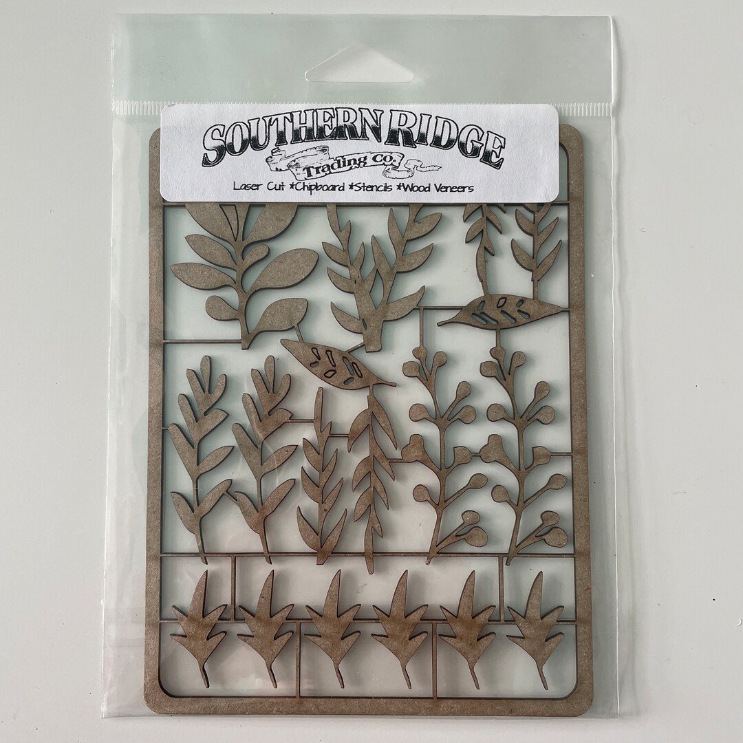 Southern Ridge Trading Co - Laser Cut MDF Embellishments - Etsy