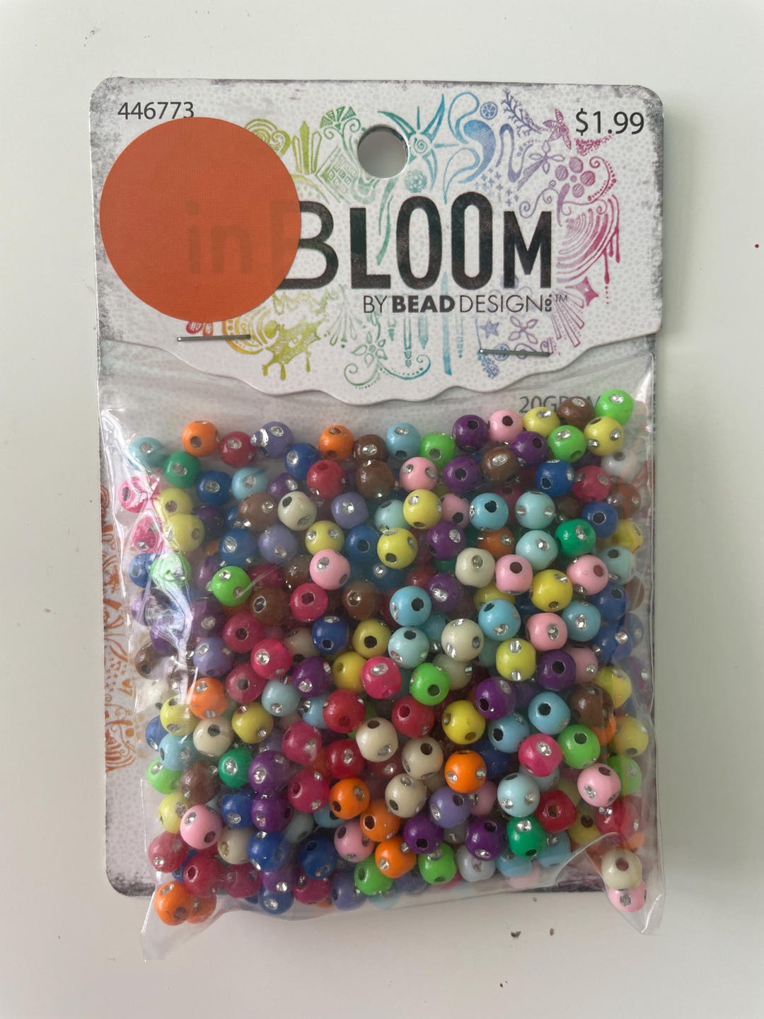 In Bloom by Bead Design Co. 20 Grams of Assorted Colored Beads With ...