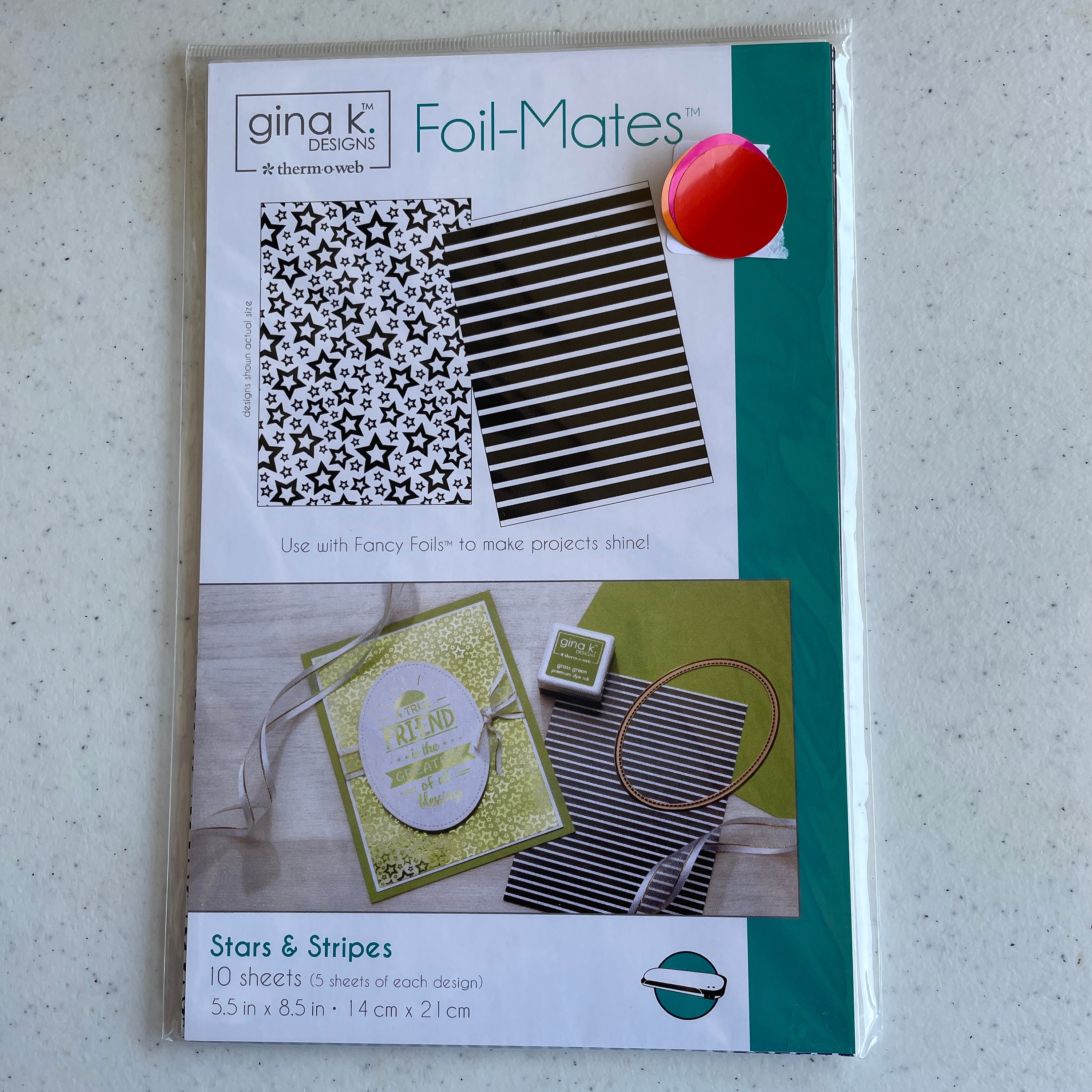 Gina K. Designs Assorted Designs Foil-mates Toner Sheets for Foiling - Etsy