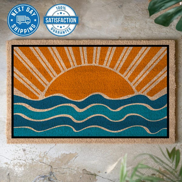 Boho Door Mat - Etsy