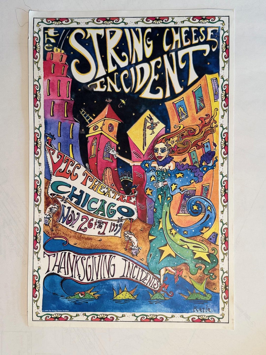 String Cheese Incident Concert Poster - Etsy