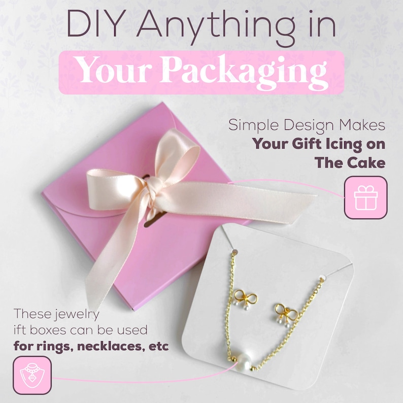 20 Pack Jewelry Packaging 3.5x3.5x0.2 Inch With Card Display, Earring ...