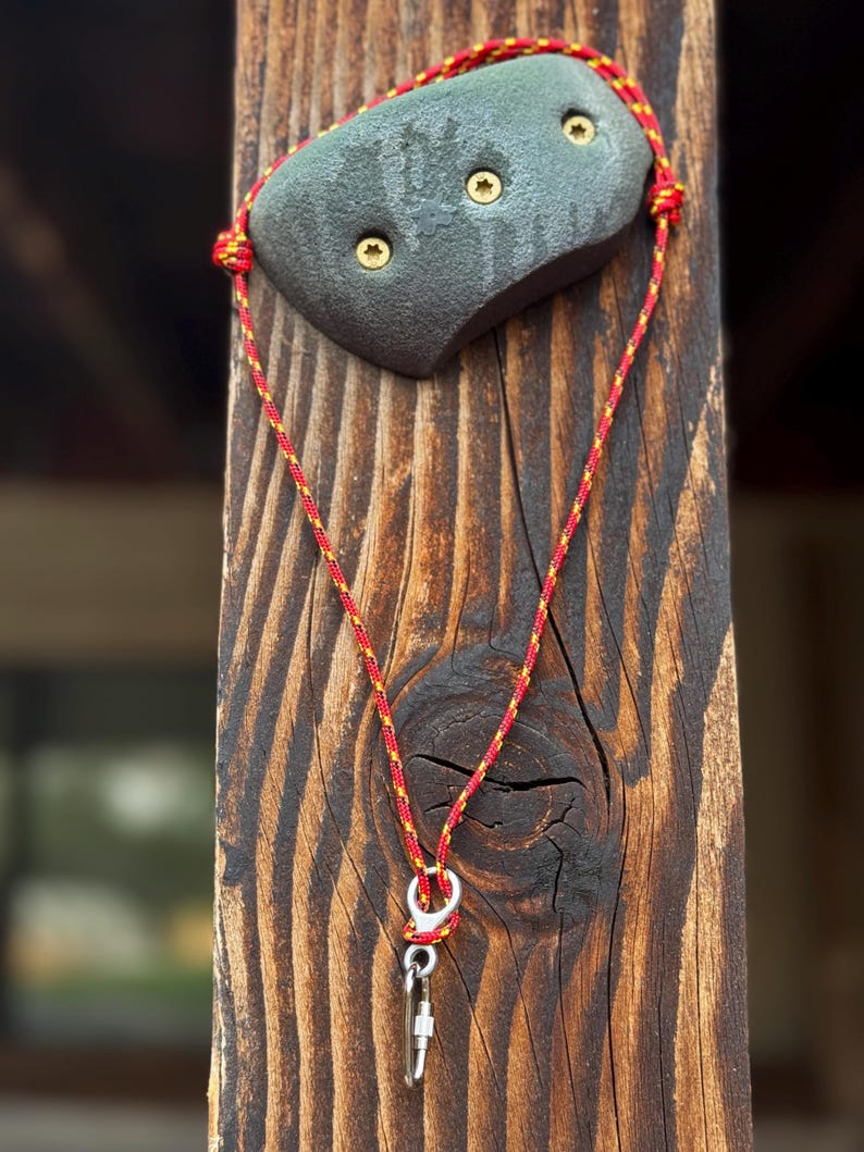 Blue Rope Rock Climbing Bracelet - Etsy