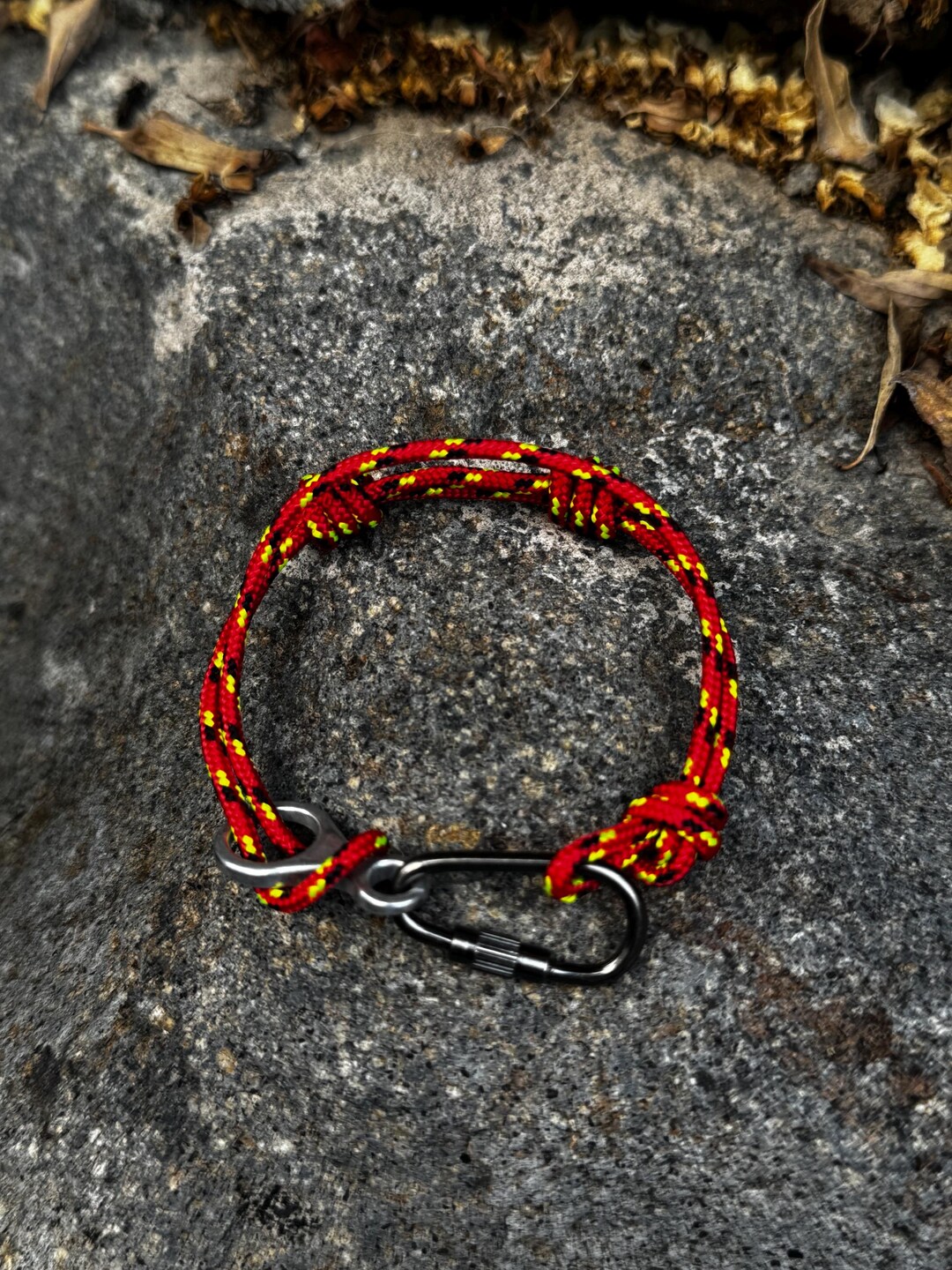 Red Rope Rock Climbing Bracelet - Etsy