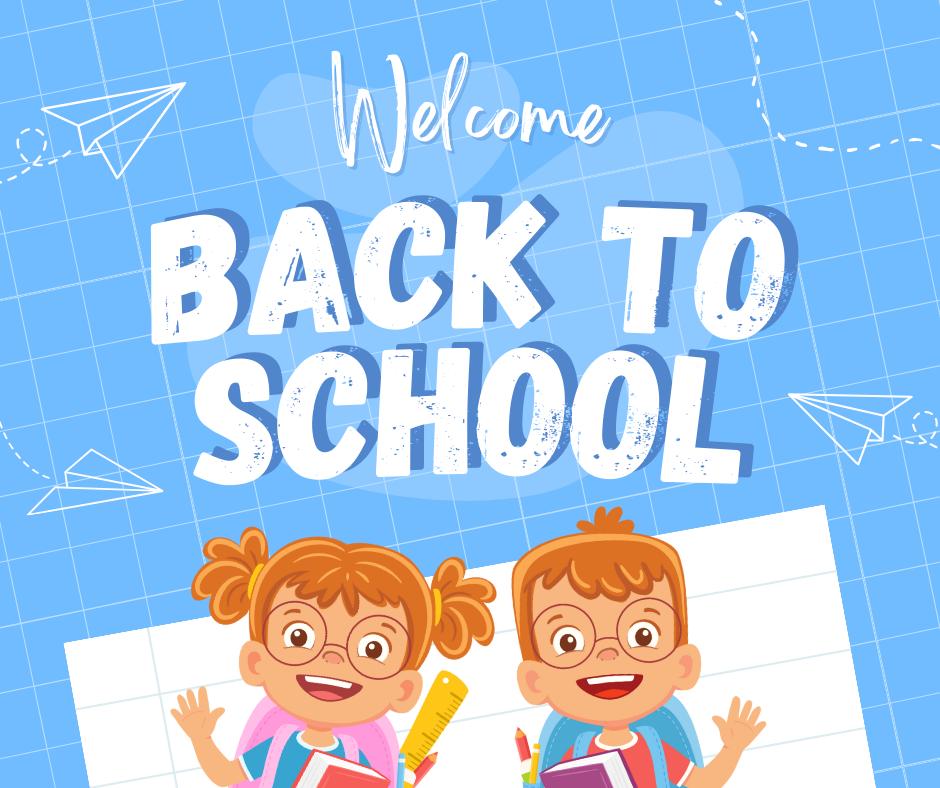 Back to School Welcome Poster, Pastel Scrapbook Style, Colorful ...