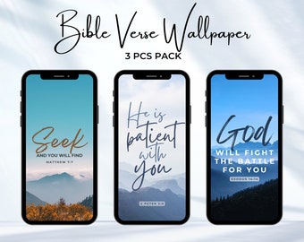 Bible Verse Phone Wallpaper - Etsy