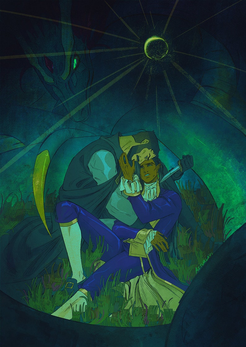 Castlevania Nocturne - Olrox and Mizrak Print || A4 Soft Touch - Etsy
