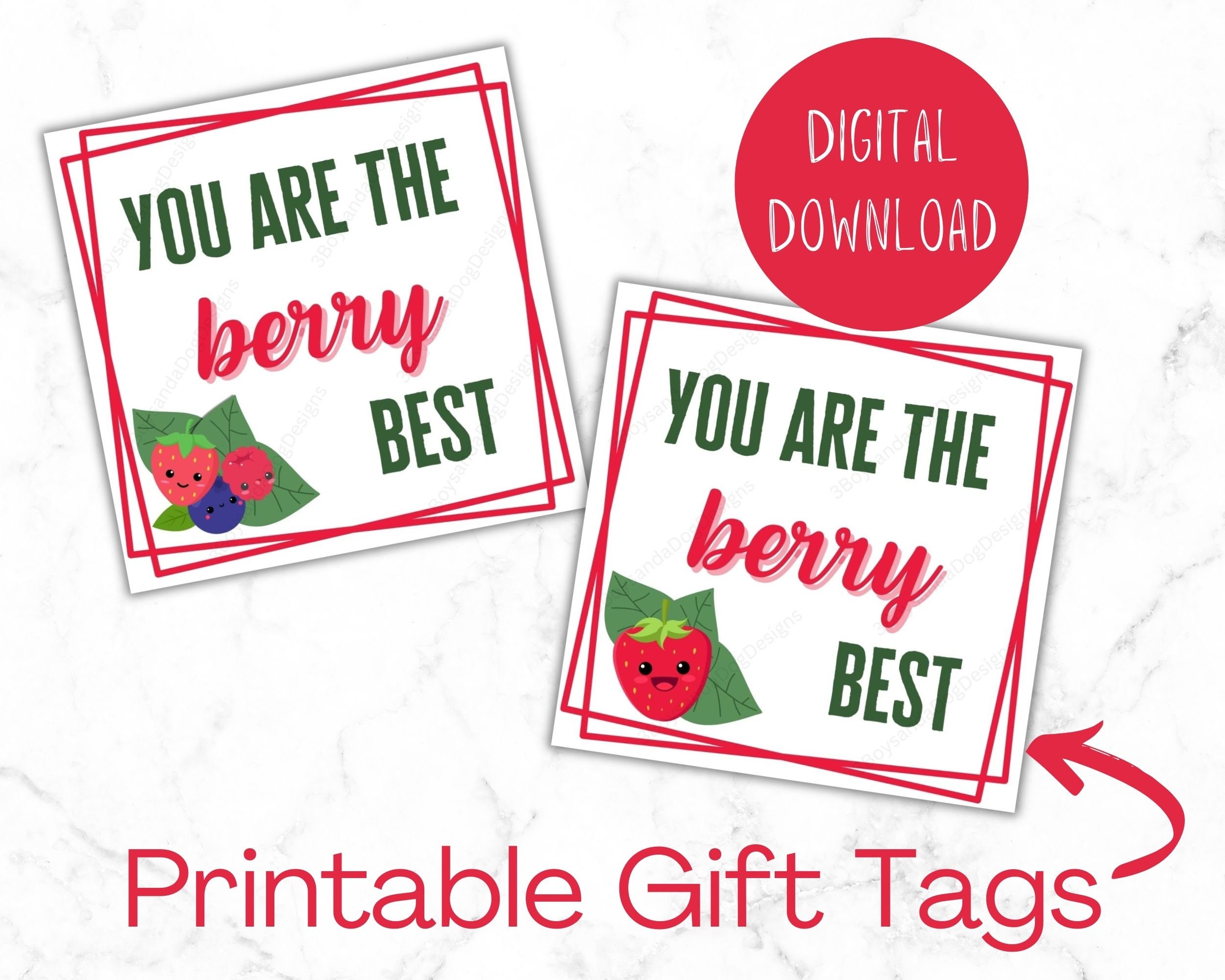 DIGITAL DOWNLOAD Gift Tag Printable, Printable Gift Tag, Tag Printable ...