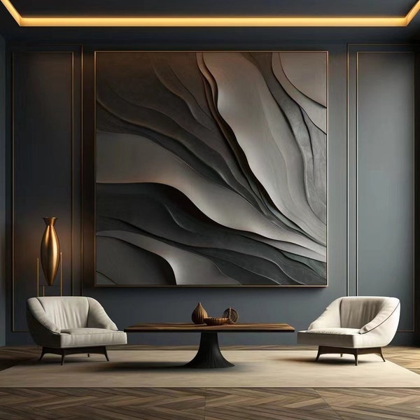 Modern Wall Panel - Etsy