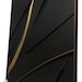 Modern Abstract Streamline Wall Art: Minimalist Flowing Line Sculpture ...
