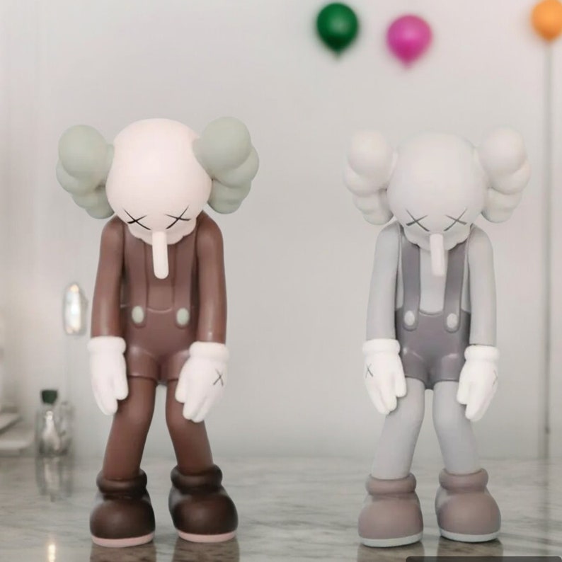 Replica KAWS 'the Promise' Figure Hypebeast Decor Bear Brick Style ...