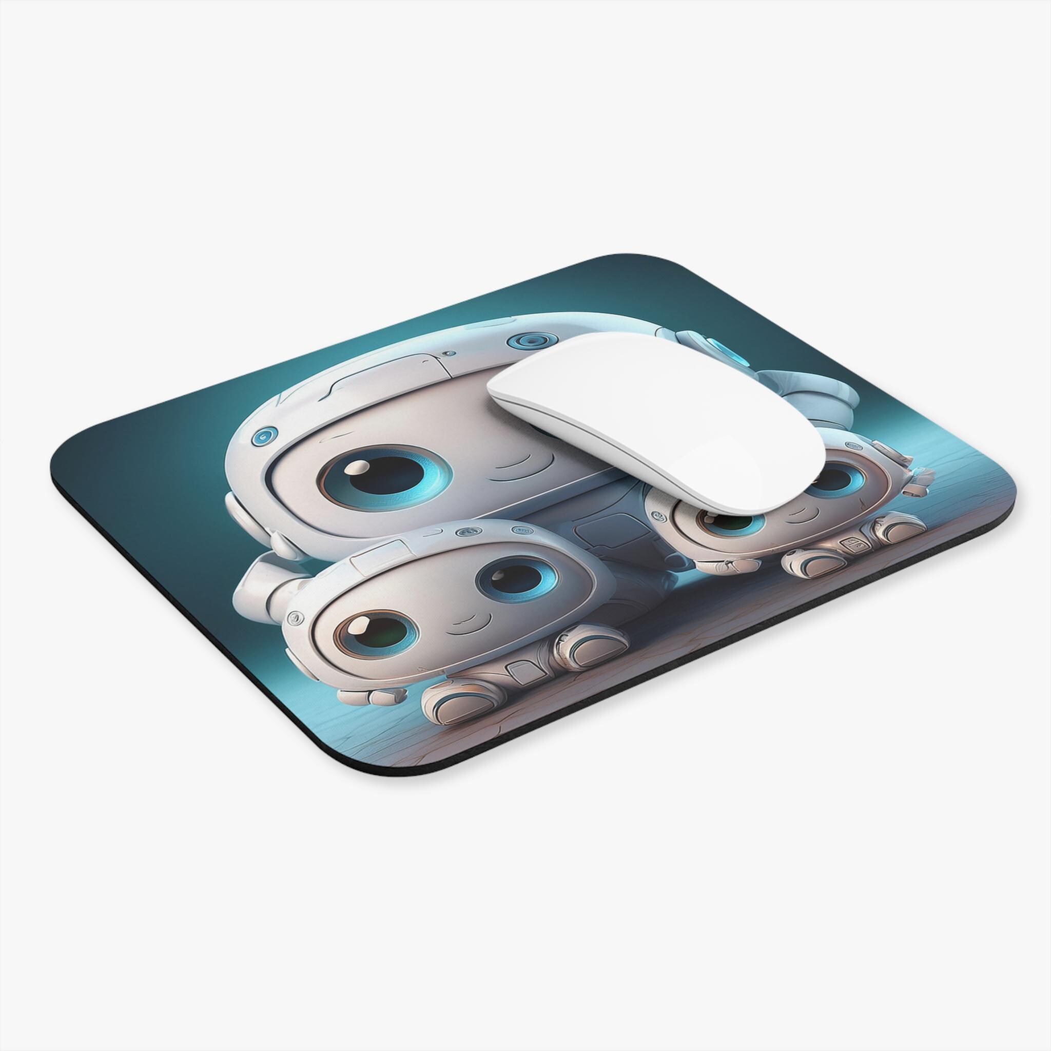 Robot Family Mouse Pad (rectangle) - Etsy