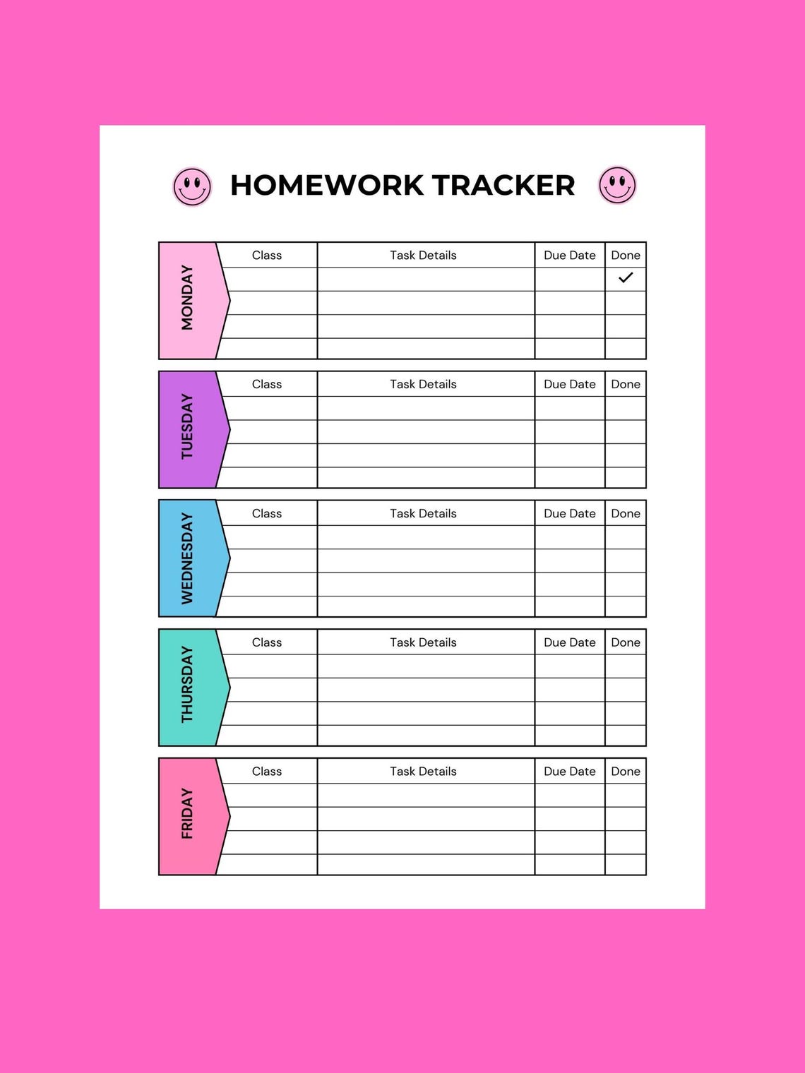 Homeschool Planner Printable Binder Templates for Study and School ...