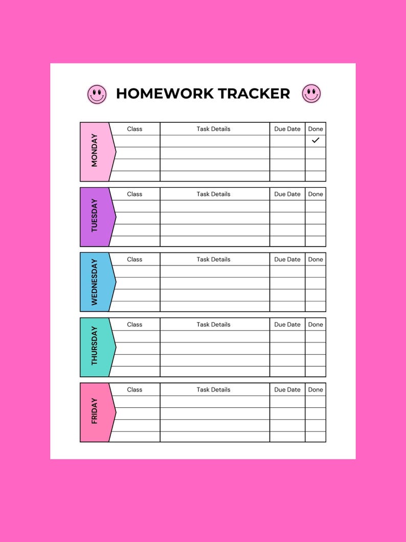 Homeschool Planner Printable Binder Templates for Study and School ...