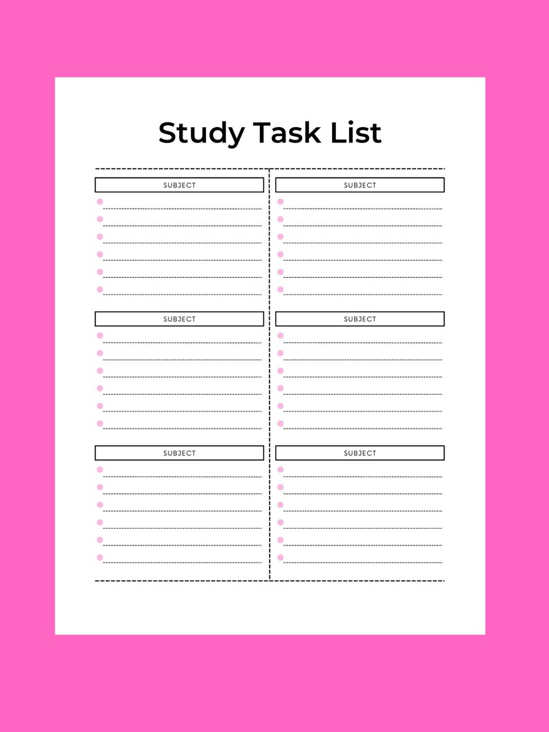 Homeschool Planner Printable Binder Templates for Study and School ...