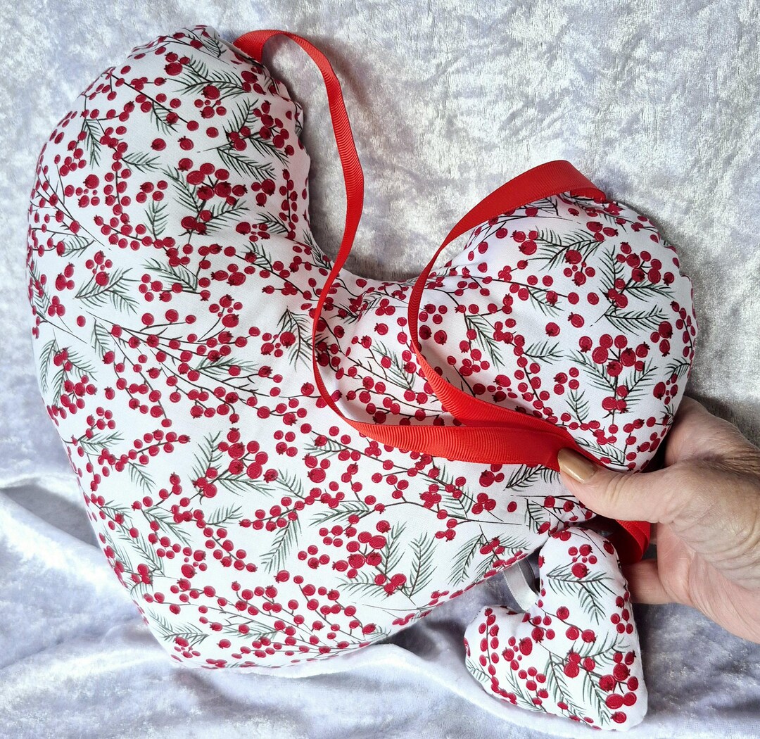 Mastectomy, Lumpectomy Recovery Cushion, Warm Red Berries - Etsy