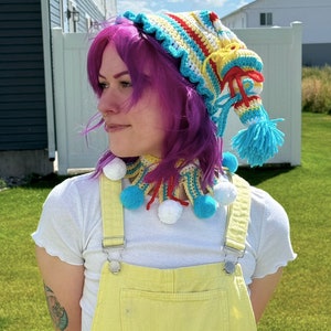 Jane Foole's Jester Set - Crochet Pattern - Beginner Friendly - Etsy