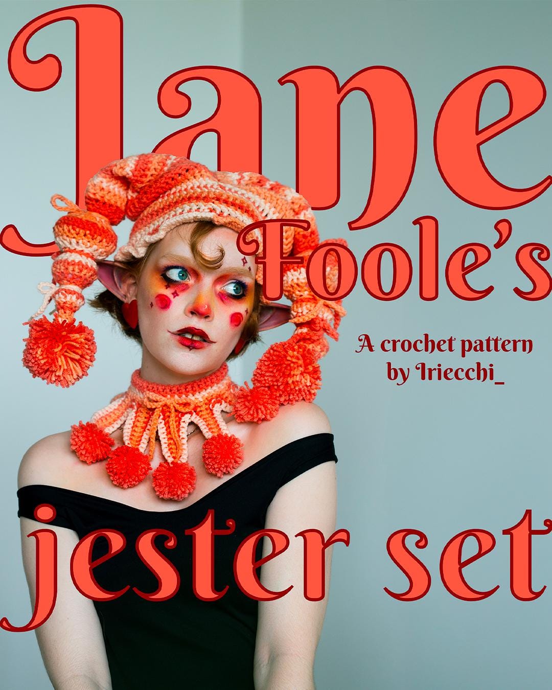 Jane Foole's Jester Set - Crochet Pattern - Beginner Friendly - Etsy