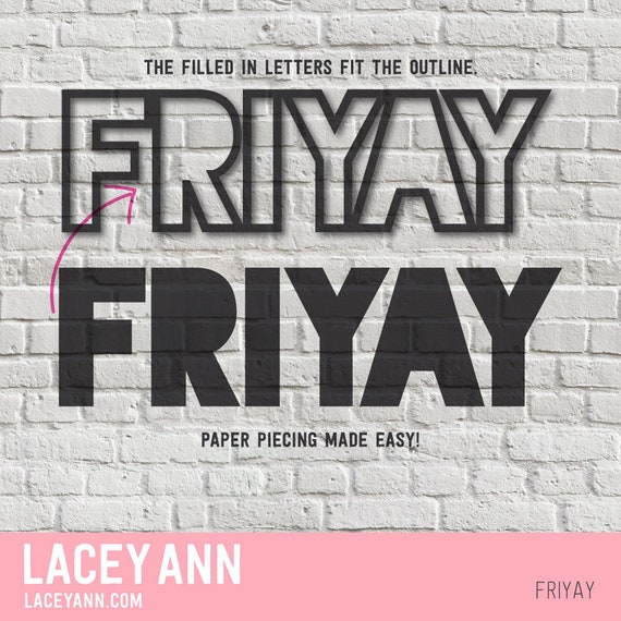 Friyay Digital Cut File SVG PNG JPG Silhouette - Etsy