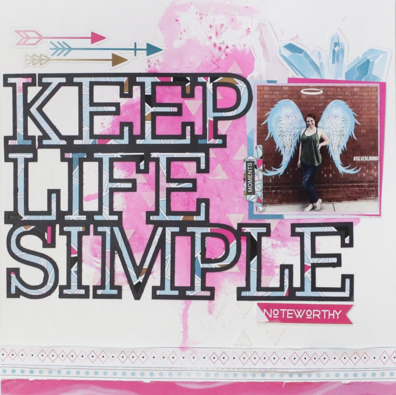 Keep Life Simple Digital Cut File - Etsy