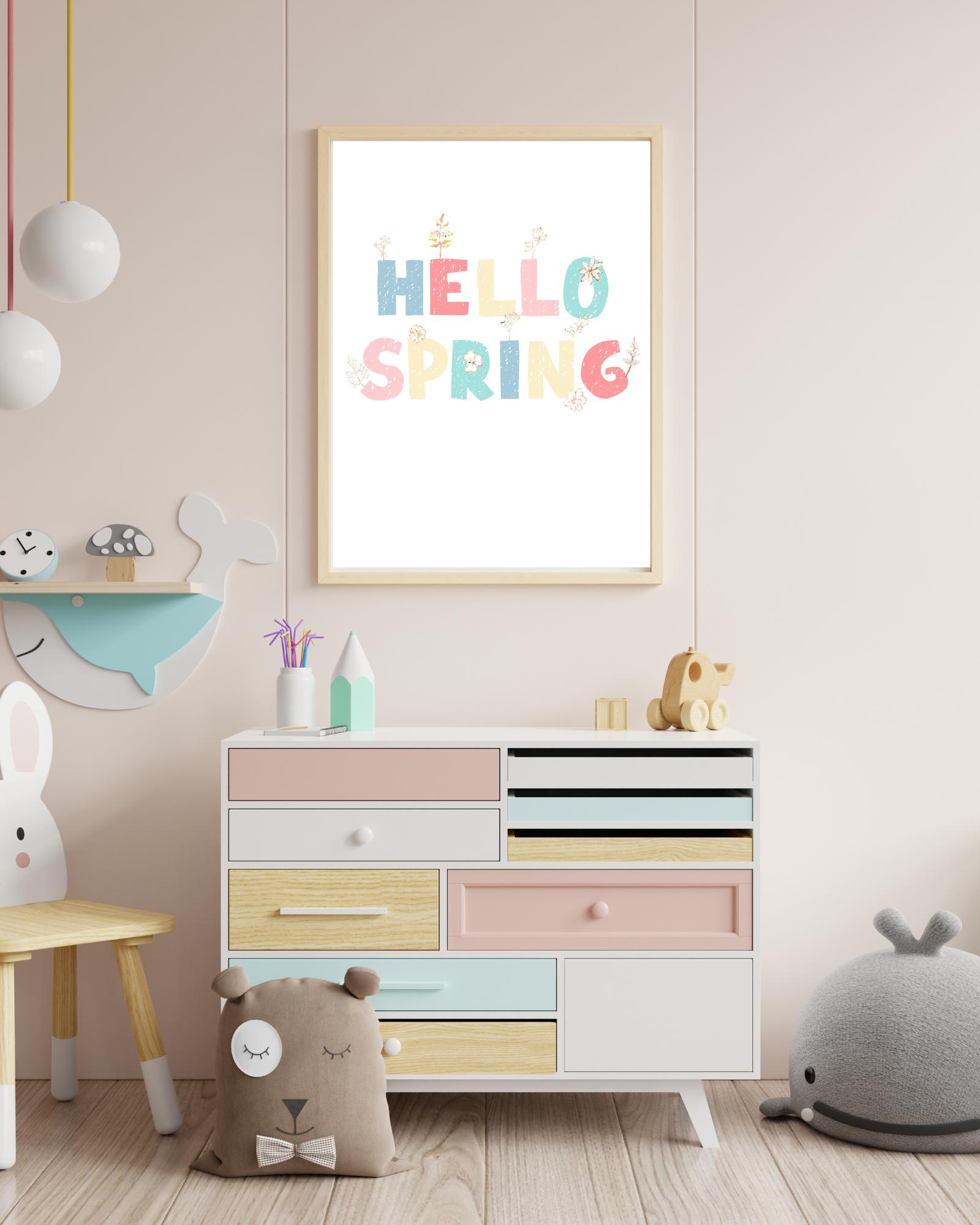 100 Spring Easter Printable Wall Art MEGA Bundle,digital Wall Art ...