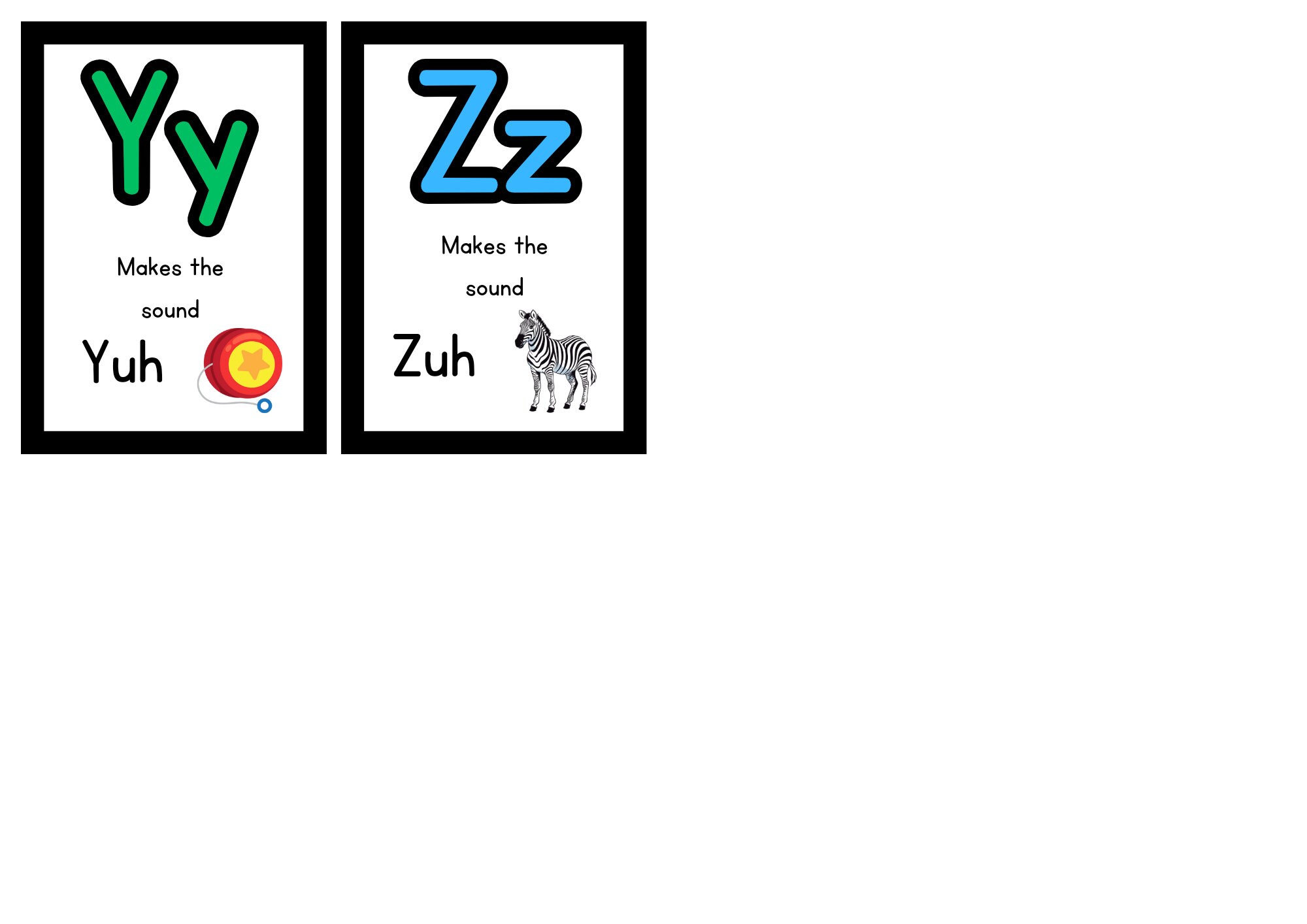 Alphabet Sounds Flashcards - Etsy