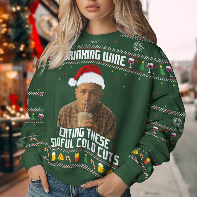 Drinking Wine Eating These Sinful Cold Cuts Sweater, Charlie Hunnam Ed Gein Sweatshirt, the ...