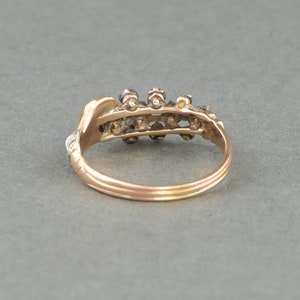 Antique Gold Hand Reaching for Diamond Stars Ring Late - Etsy