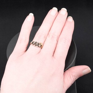 Antique Gold Hand Reaching for Diamond Stars Ring Late - Etsy