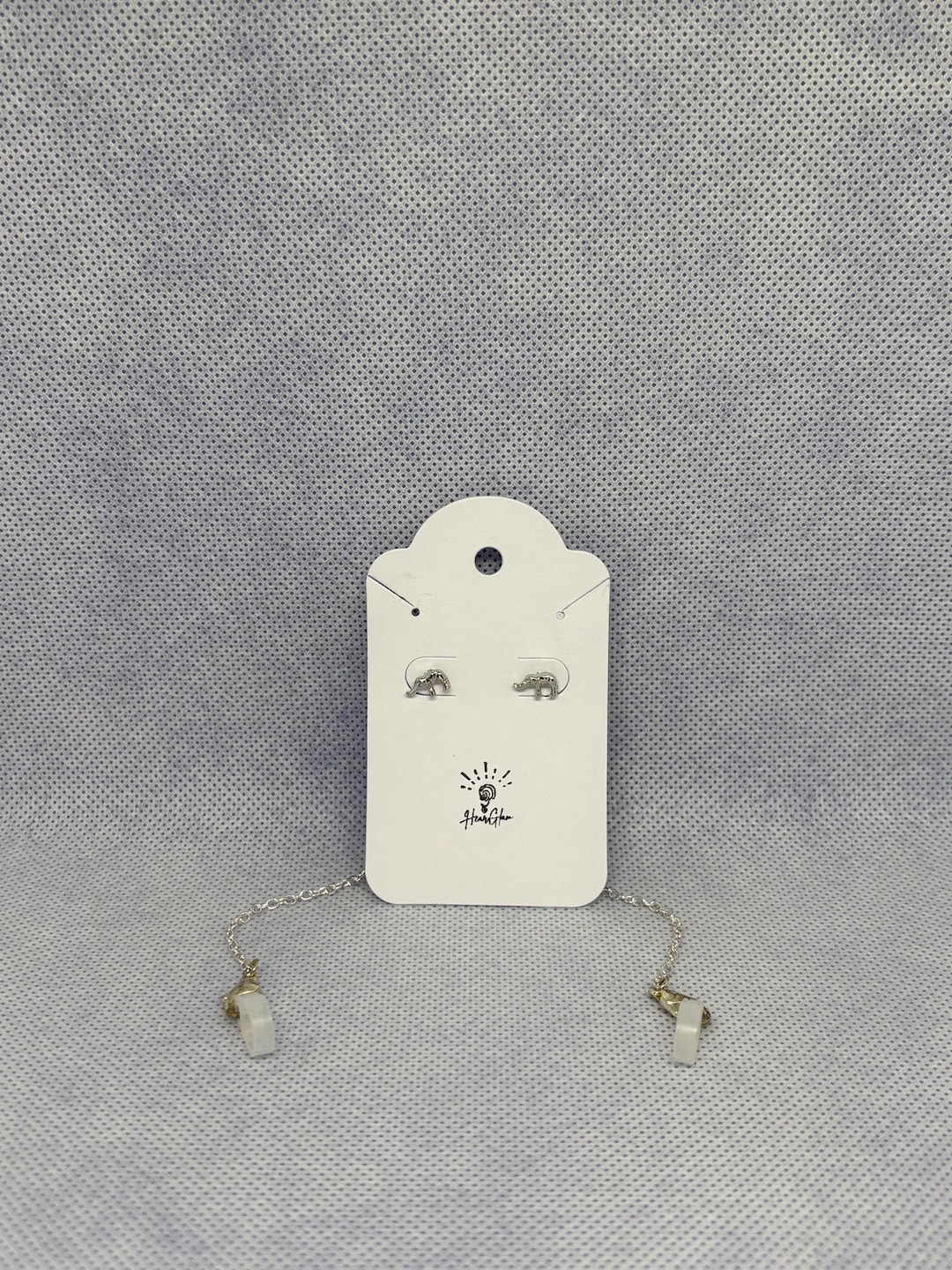 Elephant Stud Earrings, Hearing Aid Compatible, Handmade Jewelry - Etsy