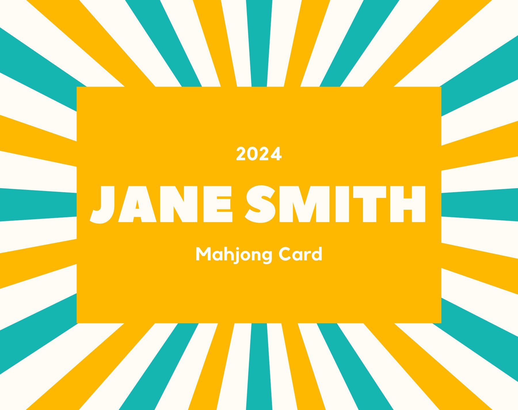 Mahjong Card Sticker Stripe Designs - Etsy