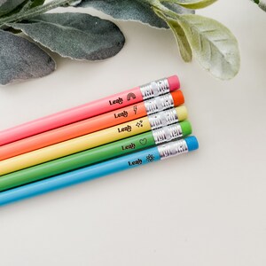 Personalized Jumbo Pencils for Kindergarten My First Pencil, Custom ...