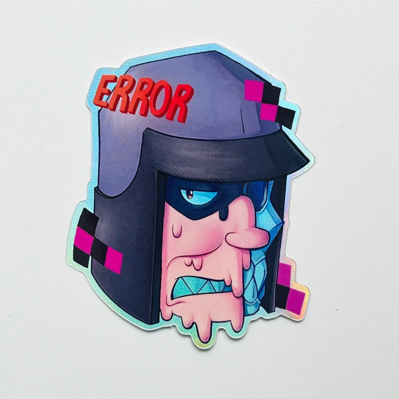 HLVRAI - Benrey Sticker -holographic - Etsy
