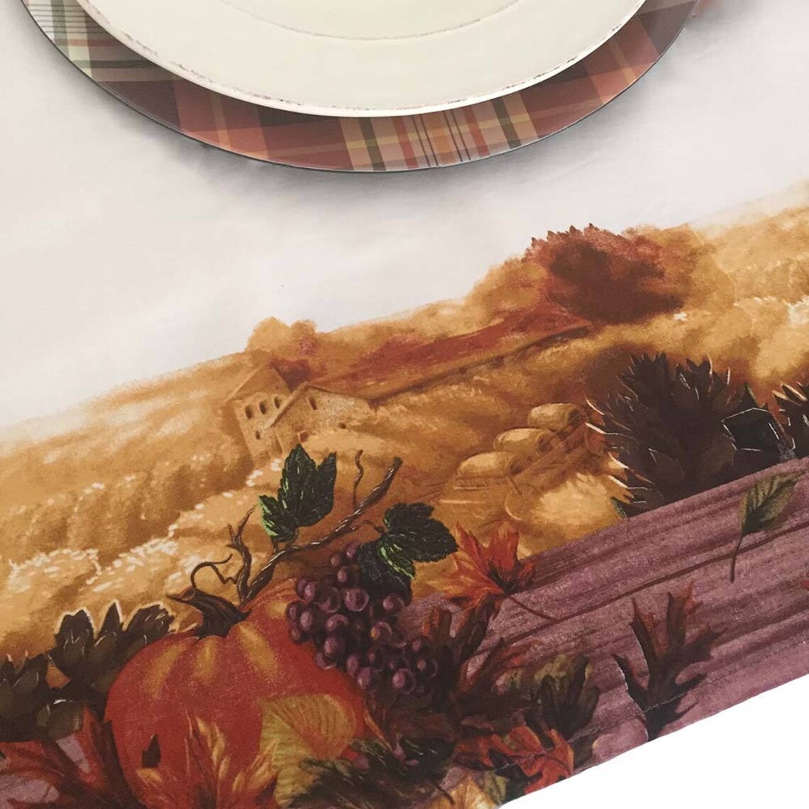 Thanksgiving Tablecloth Long Fall Tablecloth Harvest - Etsy