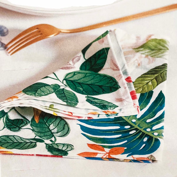 Tropical Napkins - Etsy